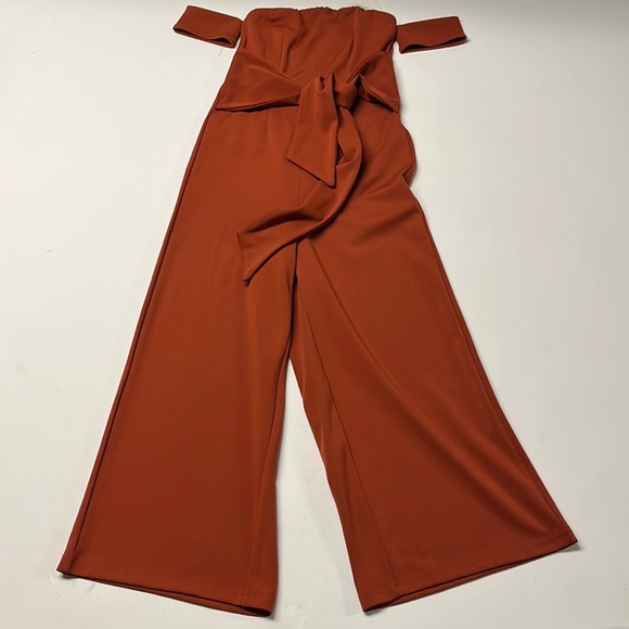 Selfie Leslie | Pants & Jumpsuits | Selfie Leslie Rust Colored Jumpsuit ...